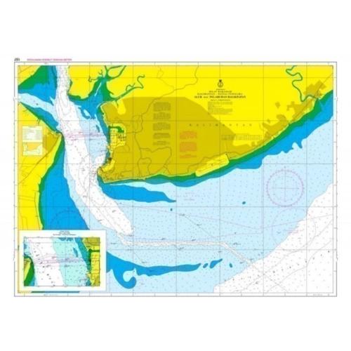 Jual Peta Laut no 207 Papua pantai barat Selat sele Teluk Berau ...