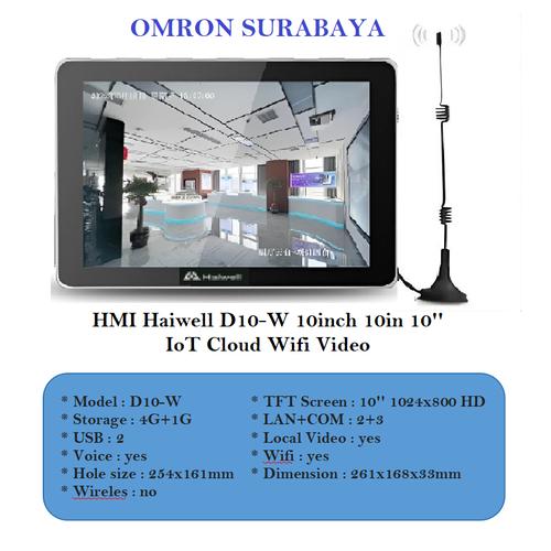 Jual HMI Haiwell D10-W 10inch 10in 10'' IoT Cloud Wifi Video ORIGINAL ...