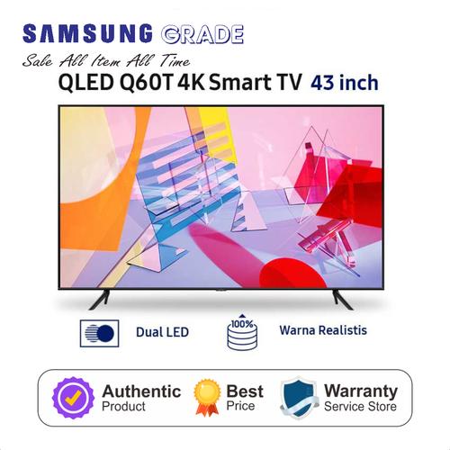 Jual SAMSUNG 43" QLED 4K Smart TV QA43Q60TAK (HARGA KHUSUS TANPA ...