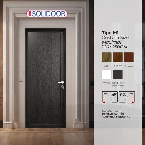 Jual PINTU SOLIDOOR M-1 CUSTOM SIZE - Jati A - Kab. Tangerang - Solidoor Official | Tokopedia