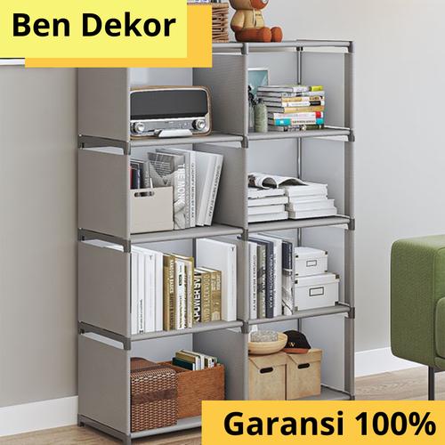 Jual Rak Buku Portable Penyangga Stainless Kokoh Anti Karat Minimalis ...