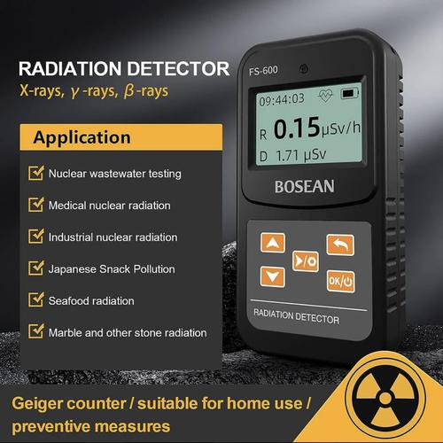 Jual Nuclear Radiation Detector Xray Beta Dosimeter FS600 Bosean ...