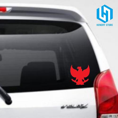 Jual CUTTING STICKER LAMBANG GARUDA BENDERA INDONESIA STIKER KACA MOBIL ...