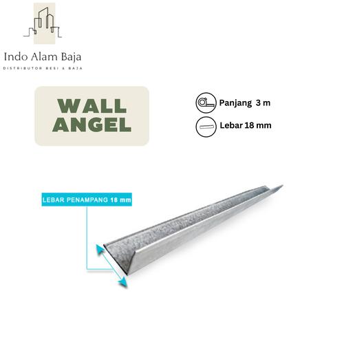 Jual wall angle rangka plafon / wall angle plafon 3m - Kota Depok ...