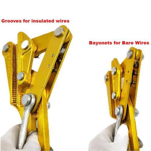 Jual Wire Rop Grips Grip Cable Clamp Klem Kabel Berinsulasi Aluminium ...