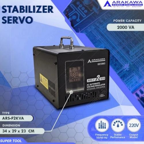 Jual Stabilizer Arakawa 2 - 10 Kva Servo Motor Soft Start Regulator - 2 Kva - Jakarta Utara ...