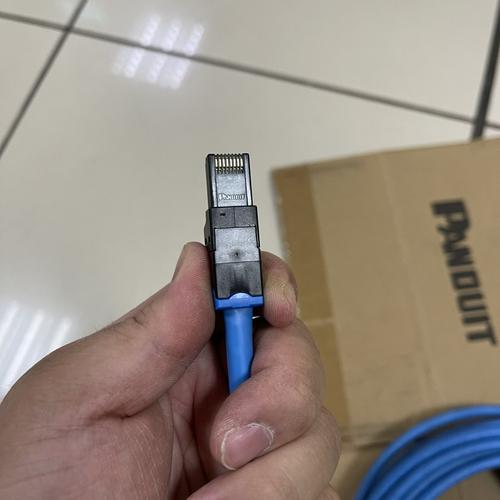 Jual Panduit patch cord cat 6A 10 giga high speed /Panduit kabel lan ...