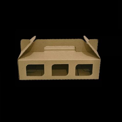 Jual Dus Jinjing Coklat Polos Box Packaging Toples Tabung Ukuran 300 Ml ...