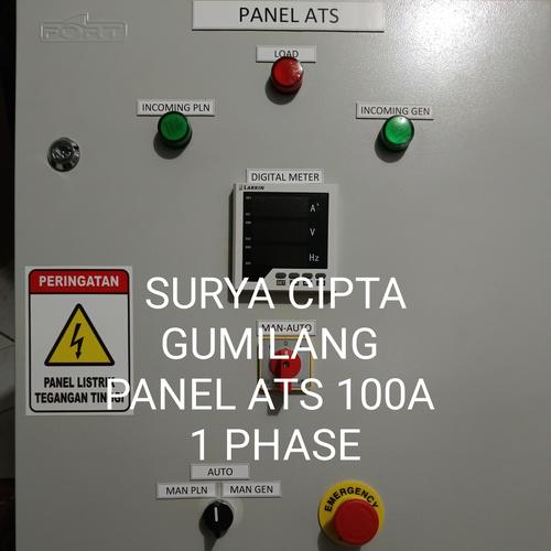 Jual Panel ATS 100A 1PHASE 220VAC pesanan Bpk.Jhohan - Jakarta Barat ...