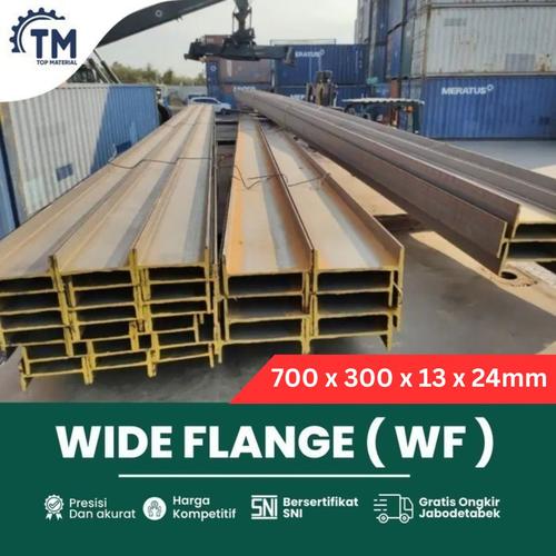 Jual Besi IWF 700 x 300 x 13 x 24mm x 12 Meter Full SNI Wide Flange ...