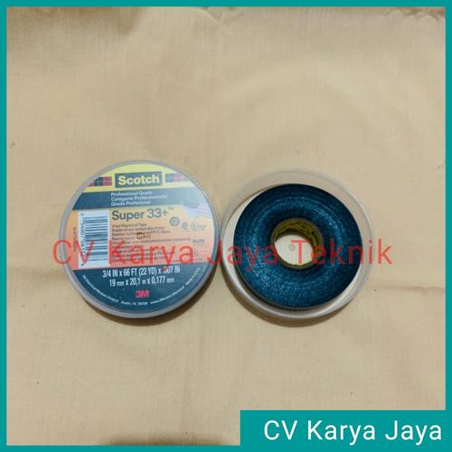 Jual Isolasi Listrik 3M Scotch 33+ / Isolasi Kabel 3M ASLI - Kota ...