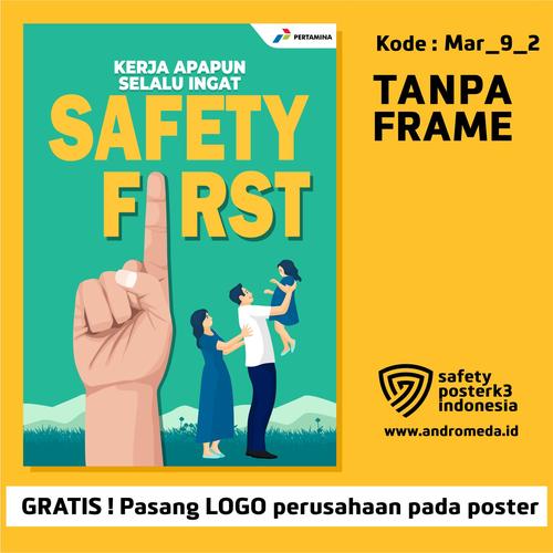 Jual Poster K3 Slogan Safety Pertamina, Kampanye Keselamatan Kerja 9_2 ...