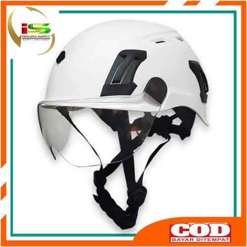 Jual Helm Safety Climbing Xinda With Visor / Helmet Panjat Not Petzl ...