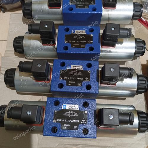 Jual Solenoid Valve Rexroth 4 WE 10 E33/CG24N9K4 (24VDC) - Kota ...