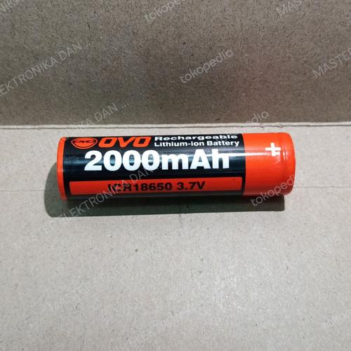 Jual 6989 baterai batrai battery icr18650 icr 18650 3.7v 3,7v 2000mah ...