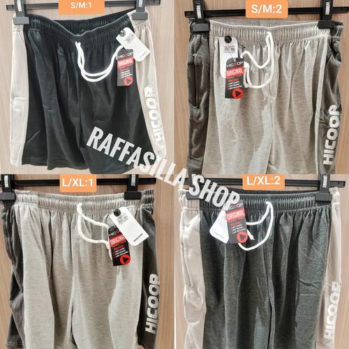Promo Hicoop Celana Pendek Pria Wanita Celana Boxer Cotton Unisex ...