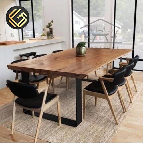 Jual set meja makan meja kantor kayu trembesi jepara - Kab. Jepara ...