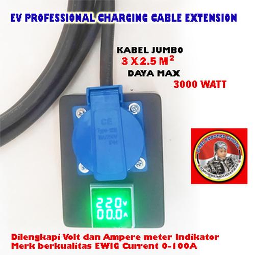 Jual Kabel Perpanjangan EV Charging Extension Volt & Ampere Indikator ...