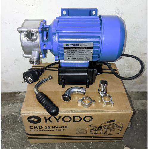 Jual KYODO CKD 20HV OIL 20 HV - POMPA MINYAK OLI SOLAR TRANSFER PUMP ...