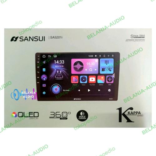 Jual Head Unit Android Sansui Kappa Series 3+32 GB 9 inch 10 Inch Qled ...