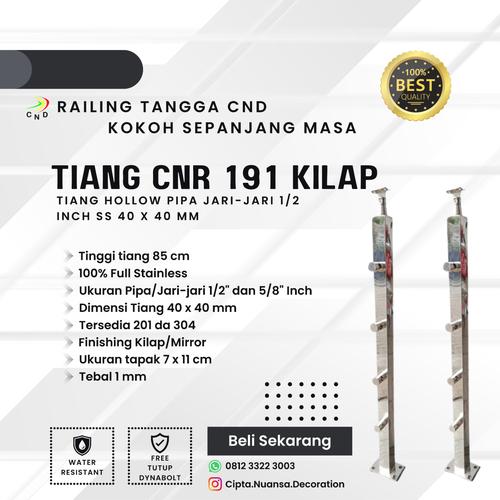 Jual Tiang railing tangga stainless minimalis Ss 304 - Ss 304 - Kab ...