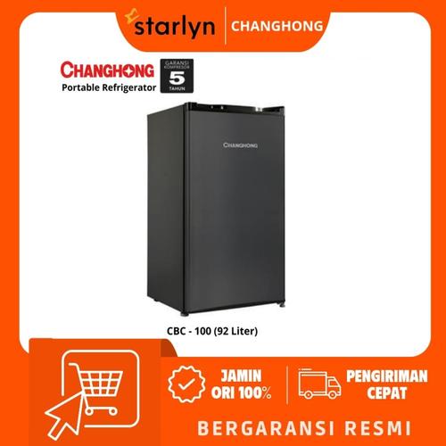 Promo CHANGHONG Kulkas 1 Pintu Portable 100L Low Watt CBC 100 CBC100 ...