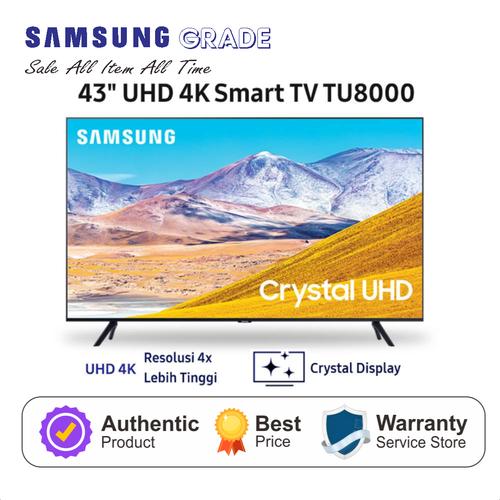 Jual SAMSUNG 43" Crystal UHD 4K Smart TV TU8000 (2020) - UNIT 1 FOTO 2 - Kota Semarang - Samsung ...