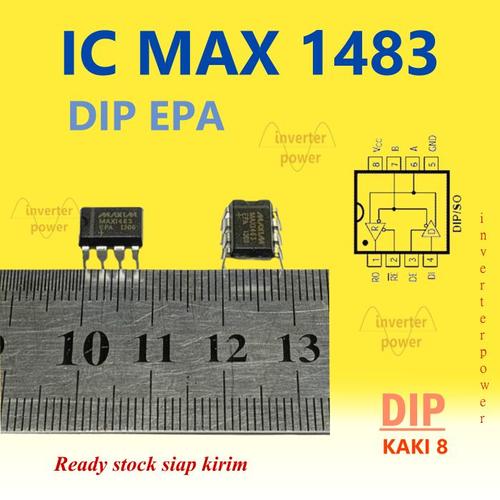 Jual IC MAX1483 EPA MAX 1483 MAX1483 DIP-8pin - Kota Semarang ...