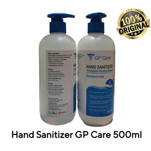 Jual Ada Hand Sanitizer GP CARE / COSMO MED 500 ML ANTISEPTIC ijin edar ...
