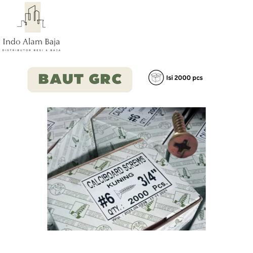Jual Baut grc kuning / skrup grc / grc panjang 2cm - Kota Depok ...