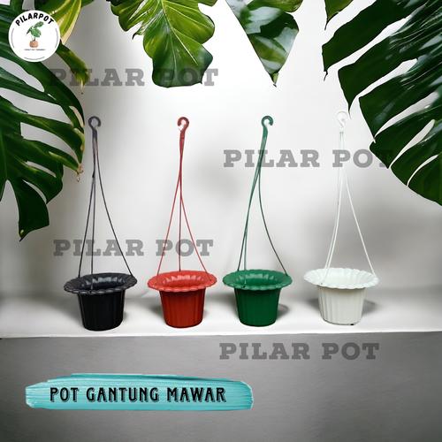 Jual Pot Bunga Tanaman Gantung Mawar 01 Budi Jaya 20 Cm - MAWAR 01 ...