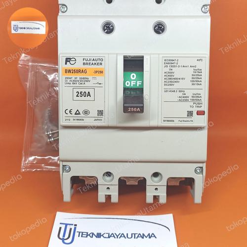 Jual MCCB FUJI BW250RAG 3P 250A / MCCB FUJI 250A 3P - Kab. Tangerang ...