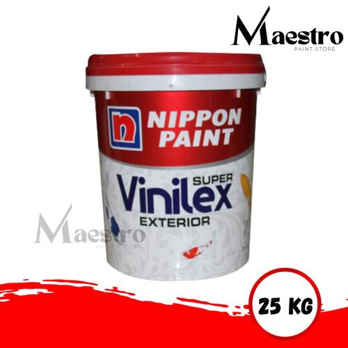 Jual Cat Tembok VINILEX SUPER Exterior 25Kg White/ Brilliant White ...