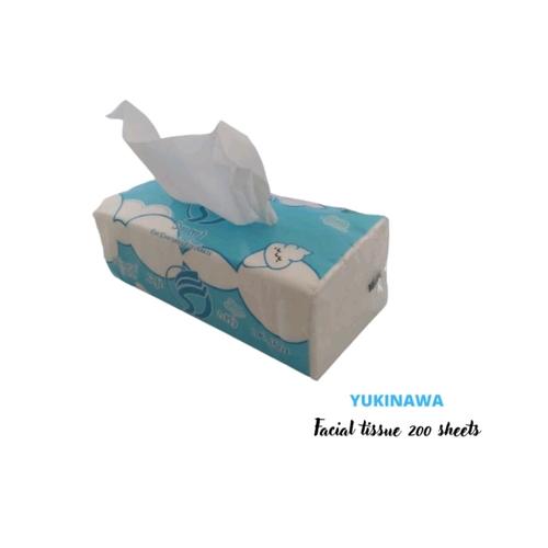 Jual Yukinawa Facial Soft Tissue / Tisu Halus 200 Sheets 2 Ply ...