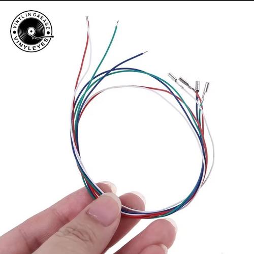 Jual Turntable tone arm/tonearm wire/wiring replacement - Wire B ...
