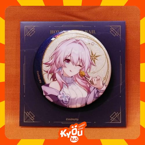 Promo March 7th Theme Can Badge (7cm) - Honkai: Star Rail x KFC - KFC ...