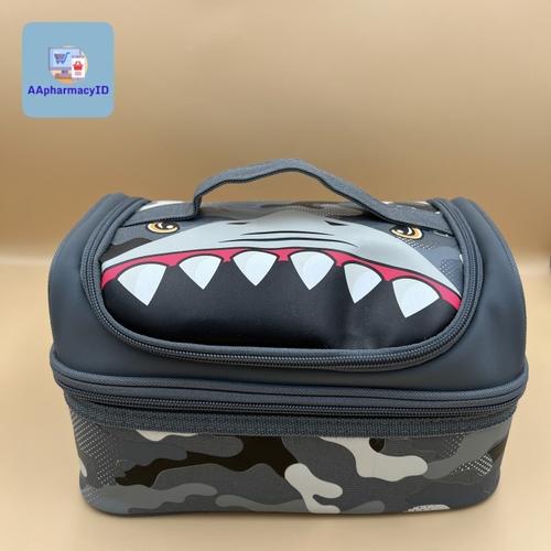 Jual Smiggle Double Decker Lunchbox Original Tas Tempat Makan Gray ...