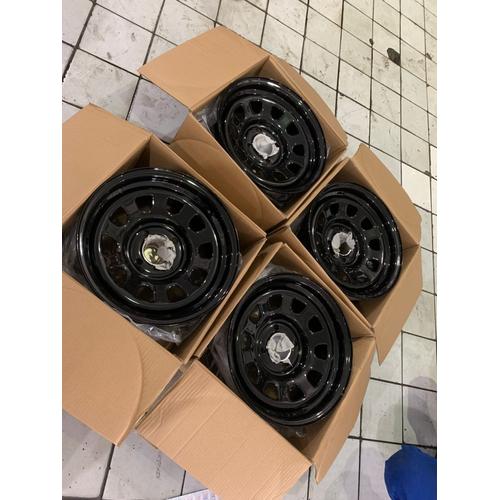 Jual Velg Daytona Besi R16 6x139 Lebar 12 ET -78 Black Hardtop ...