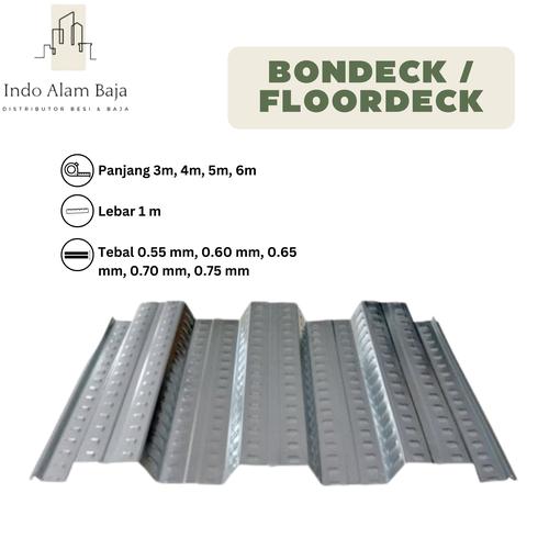 Jual BONDEX / BONDEK / BONDECK/ FLOORDECK UKURAN 5 METER - 0,55 - Kota ...