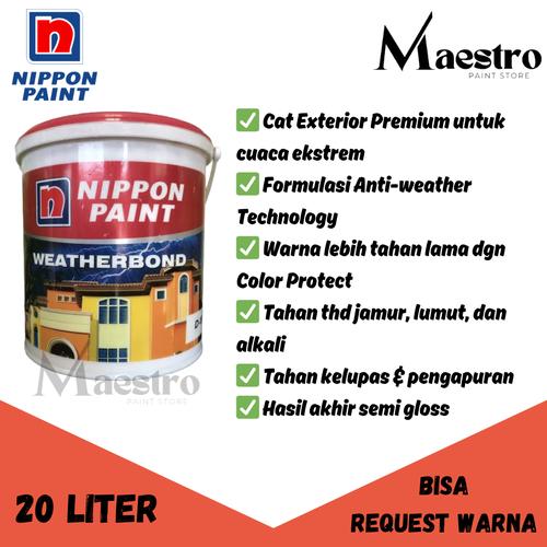 Jual NIPPON WEATHERBOND 20 L/ PUTIH dan WARNA - Putih - Kota Bekasi ...