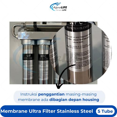 Jual UF Membrane Ultra Filter Stainless Steel - UF Membrane - Kota ...