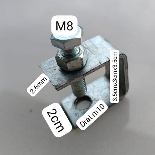 Jual clamp c hbeam 3cm galvanis - Jakarta Pusat - Tehnika Baut | Tokopedia