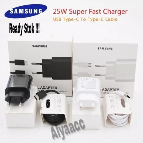 Jual SAMSUNG A55 5G CHARGER ORIGINAL100% 25WATT TYPE C SUPER FAST ...