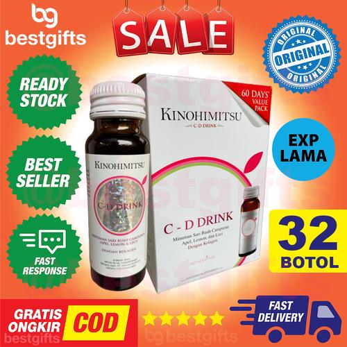 Jual KINOHIMITSU J'PAN COLLAGEN DIAMOND DRINK 5300 MINUMAN KOLAGEN 32 BOTOL - Jakarta Barat ...