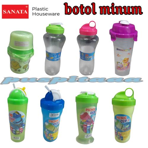 Jual BOTOL AIR MINUM ANAK | BOTOL AIR PIKNIK CUP PLUS SEDOTAN VARIAN ...