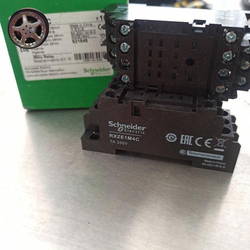 Jual Schneider RXZE1M4C Socket relay 7A 250V u/relay RXM2 RXM4 4C/O 14 pin - Kota Bandung - pln ...