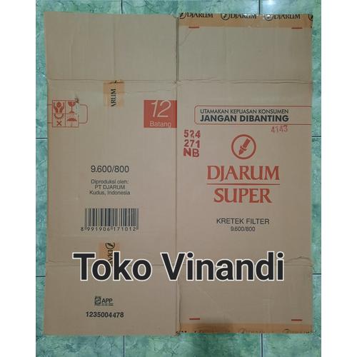 Jual Kardus/Dus/Box Rokok Djarum Super Bekas untuk packing/pindahan ...