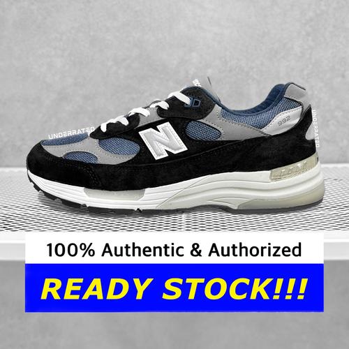 Jual New Balance 992 Navy Grey MiUSA M992GG (100% Authentic) - 38.5ReplacedBox - Kab. Sleman ...