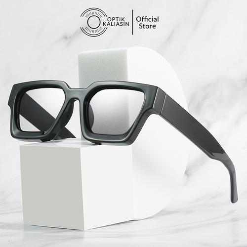 Jual Frame Kacamata vintage pria wanita square kotak full frame virgil ...