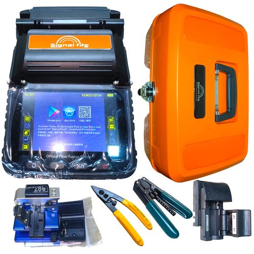 Jual fusion splicer signalfire ai6 original signal fire alat sambung fo ...